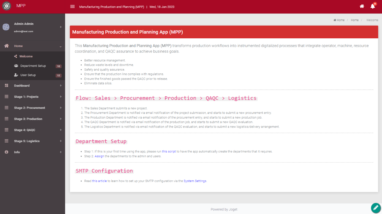 Joget Marketplace > View App Details & Download